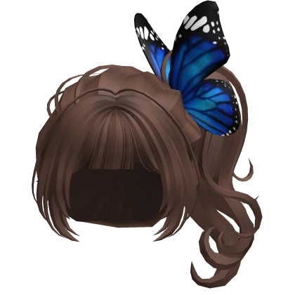 Blue Butterfly Ponytail 🦋 | Roblox Item - Rolimon's