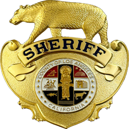 LASD Hat Badge