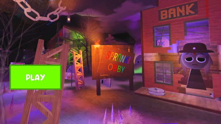 SPRUNKI Obby! ¡Pesadilla de Tuners! - Roblox