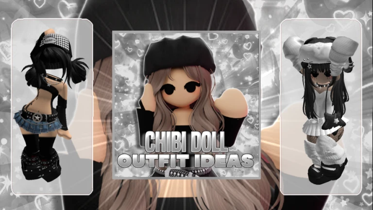 [ NUEVO] Chibi Doll Girl Ideas de ropa - Roblox