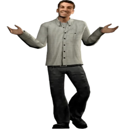 The stanley Parable guy dude