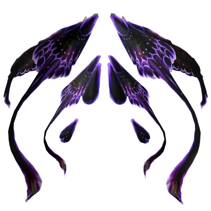 Purple Night Moth Fairy Wings | Roblox Item - Rolimon's