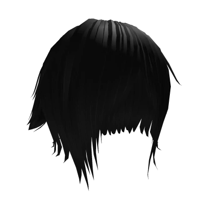 tuft hair (black) | Roblox Item - Rolimon's