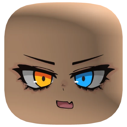 Bicolored Eyes Angry Face | Roblox Item - Rolimon's
