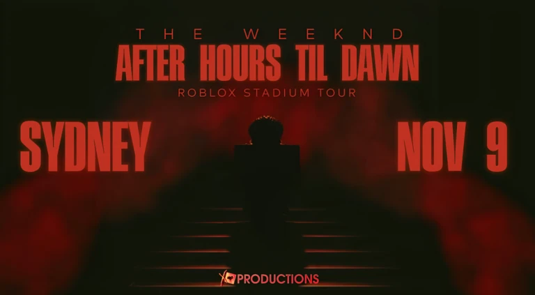 The Weeknd: After Hours Til Dawn 투어 - Roblox
