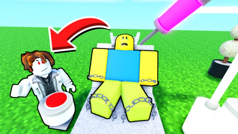 การทดลองฉีด Ro-Bio - Roblox