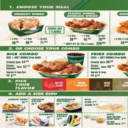 wingstop menu 1st half