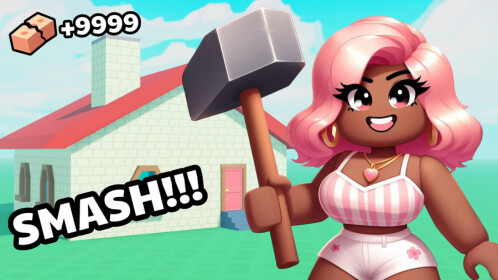 SMASH Things! | Crystal hammer and Destroy aura — Roblox Scripts ...