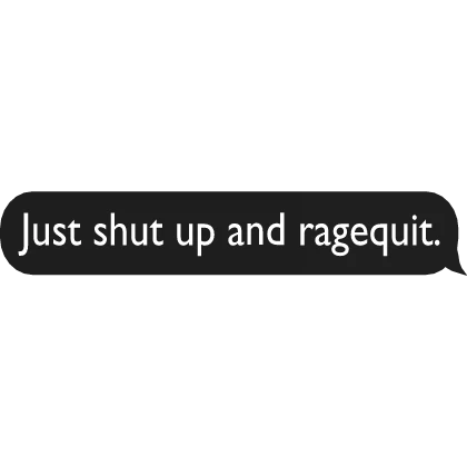 Mafioso Ragequit Text | Roblox Item - Rolimon's