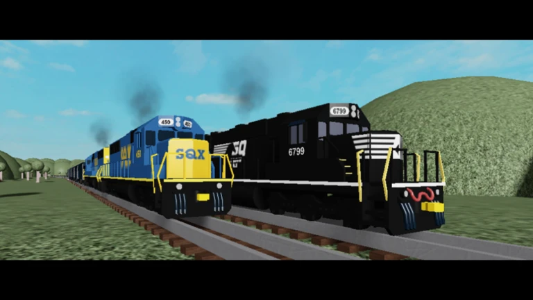 Set di treni su scala RO - Roblox