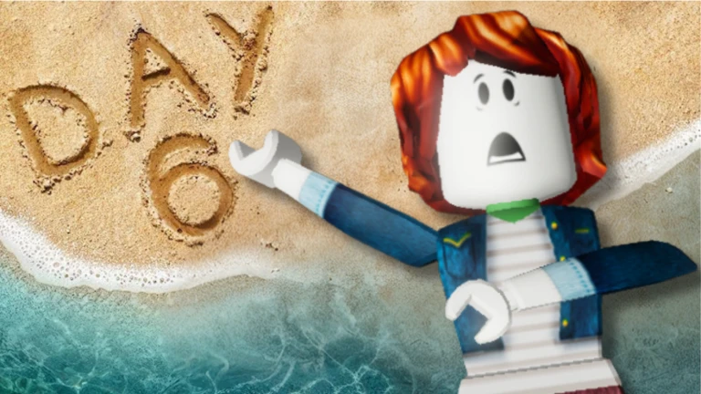 Survive 100 Days on Desert Island - Roblox