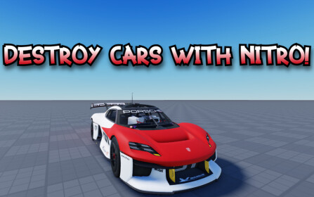[MISSION R] Destroy Cars with Nitro - Roblox