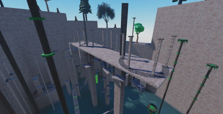 Rocky Pit v2 (obby rei) - Roblox