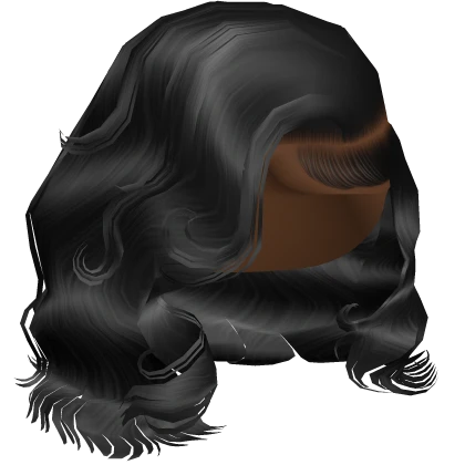 Black Side Part Wavy Bob | Roblox Item - Rolimon's