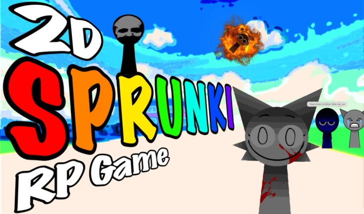 [VR] Juego de RP de Sprunki 2D ⭐ - Roblox
