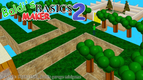 (¡Actualización!) Baldi's Basics Maker 2 (V2.0.2) - Roblox