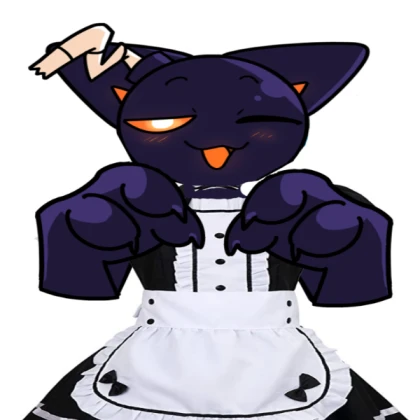 Maid Neko Whitty from FNF(uh oh)