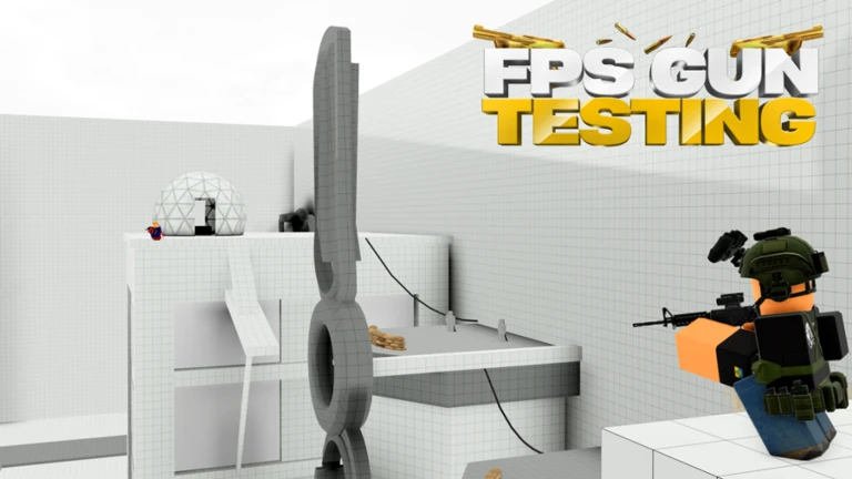 Prova Pistola FPS - Roblox