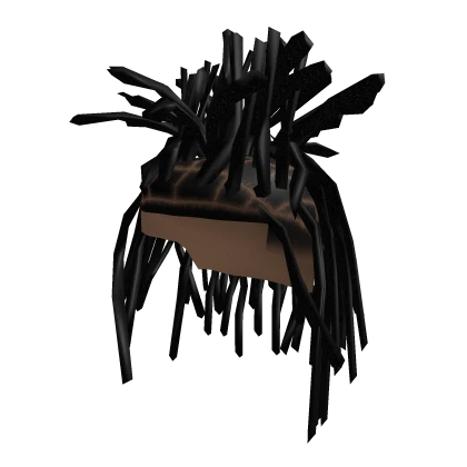 Black Half Up Half Down Dreadlocks | Roblox Item - Rolimon's