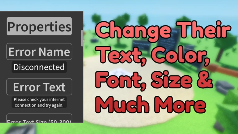Gerador de Erro Falso - Roblox
