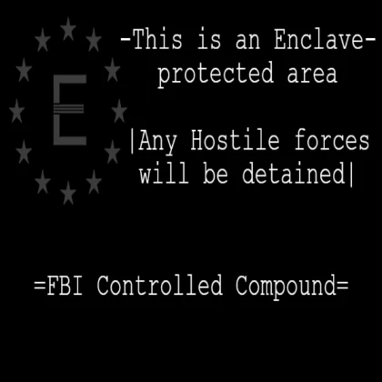 Enclave FBI protected area