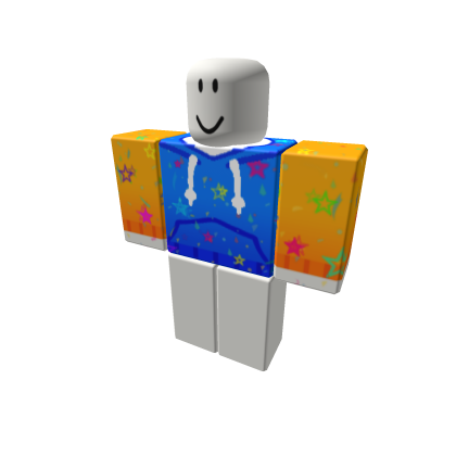 Confetti Noob Hoodie! (W/ Paws) - Roblox