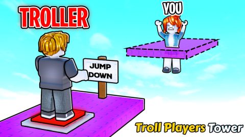 Troll Players Tower | Free glove — Roblox Scripts | ScriptBlox