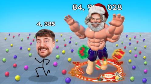 Essen Sie Pizza, um GIGACHAD zu wachsen [Weihnachten UPD] - Roblox