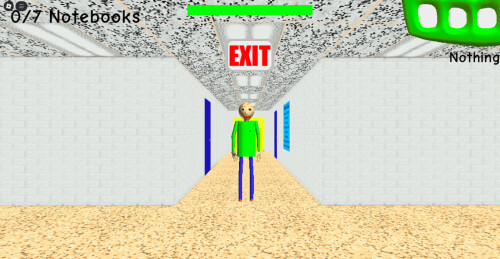 Bases de Baldi - Origen - Roblox