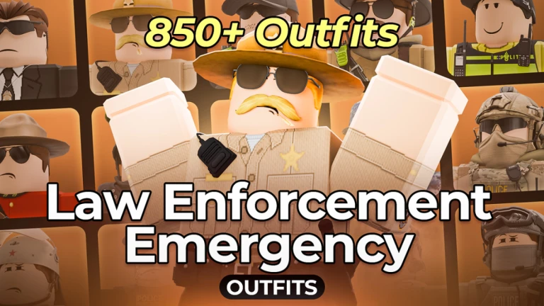 [775+] ชุดบังคับใช้กฎหมายและฉุกเฉิน - Roblox