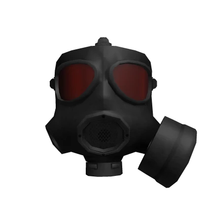 Black XM45 Gas Mask [Red Lenses] | Roblox Item - Rolimon's