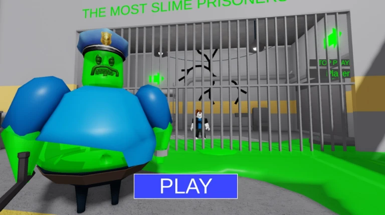 A FUGA DA PRISÃO DE SLIME BARRY! (OBBY EM PRIMEIRA PESSOA!) - Roblox