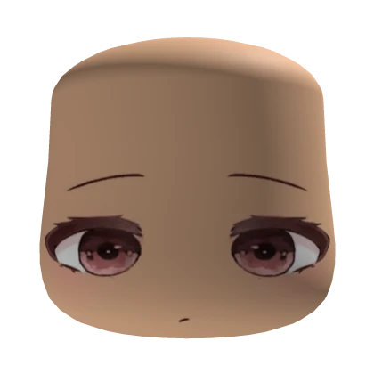 Cute Carefree Soft Face with Wine Eyes – Light | Roblox Item - Rolimon's