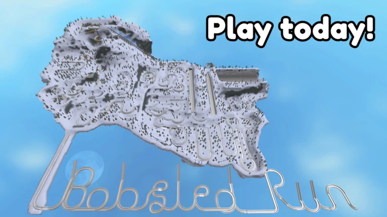 Corrida de Bobsled (TERRAIN!!) - Roblox