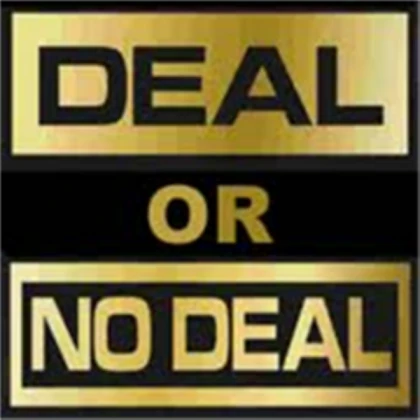 Deal or no Deal Decal