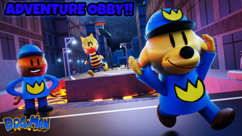 Dog Man Movie!! Petualangan Obby - Roblox