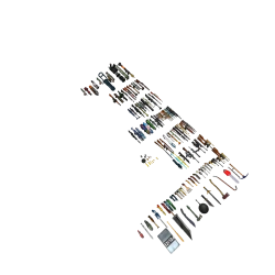 classic and custom gun meshes