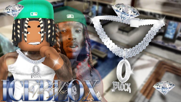 [ OUTFITS DE RAPPER] Tienda de joyas IceBlox - Roblox