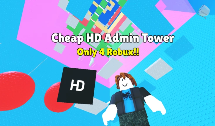 [ 4 ROBUX ] Cheap HD Admin Tower - Roblox
