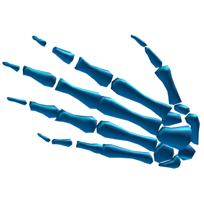 Blue Torso Skeleton hand (L) | Roblox Item - Rolimon's