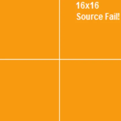 Source Orange Placeholder Texture