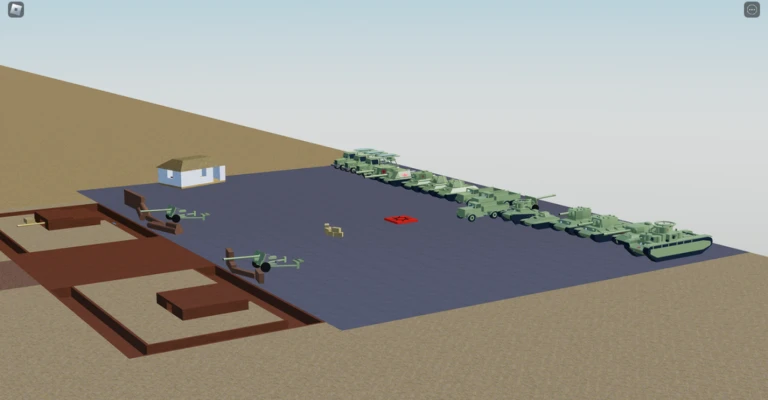 Simulador de tanques de la Segunda Guerra Mundial Fanmade (¡Beta!) - Roblox