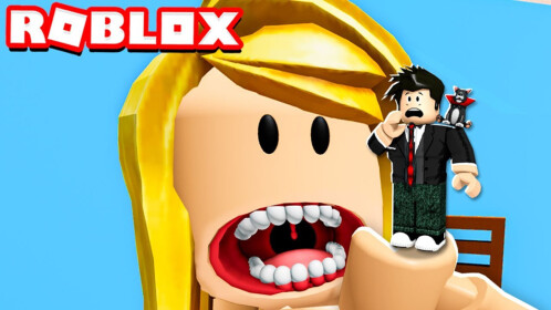 ¡Déjate comer por una chica gigante! - Roblox