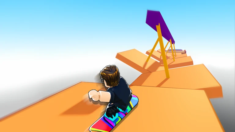 [UPD] Snowboard Obby World 8 - Roblox
