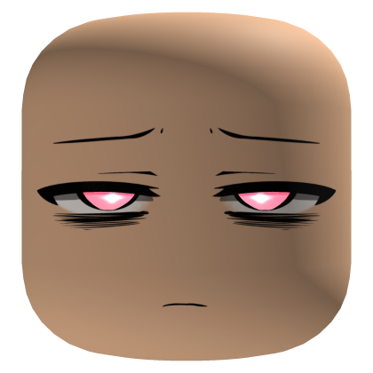 Maldito desde el lunes Cara Ojos rojos brillantes - Luz - Roblox