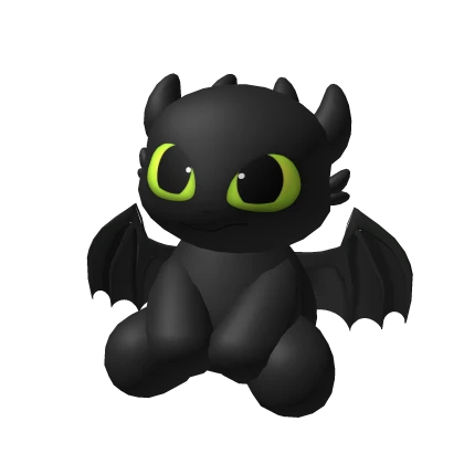 Toothless Night Fury Shoulder [R] | Roblox Item - Rolimon's