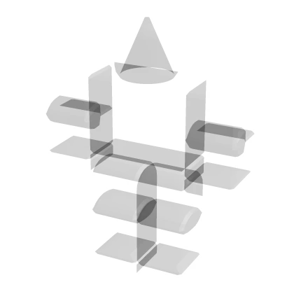 Ghost R15 - Black | Roblox Item - Rolimon's