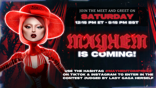 [LADY GAGA ] Dress To Impress ⭐ - Roblox