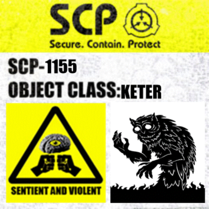 SCP-1155 Label