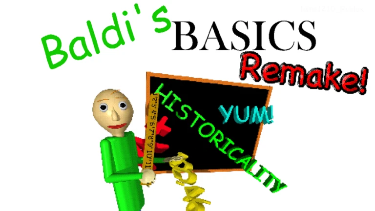 Baldi's Basics Remake - Roblox